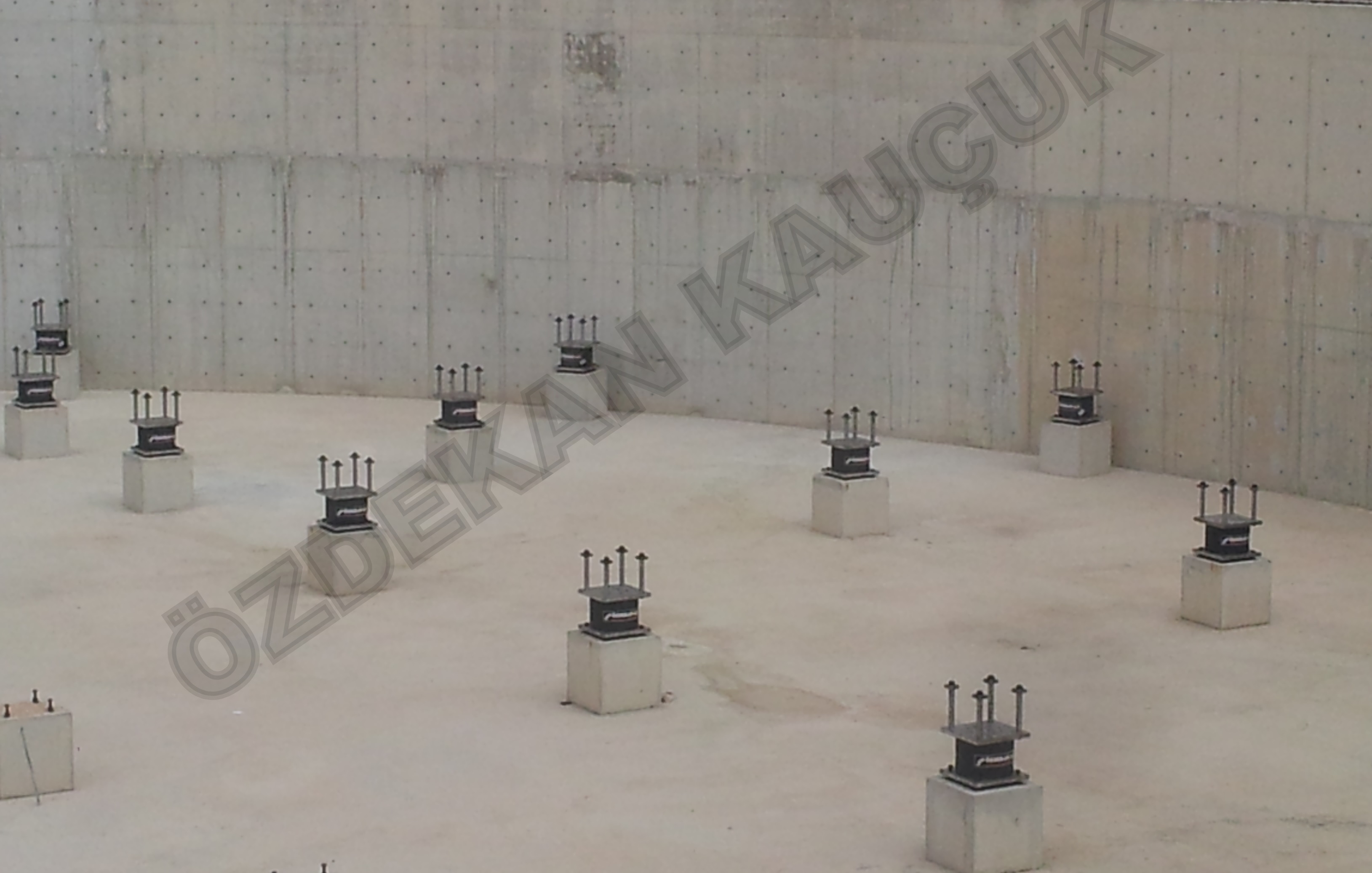 Özdekan Seismic Isolation Animation Özdekan Kauçuk